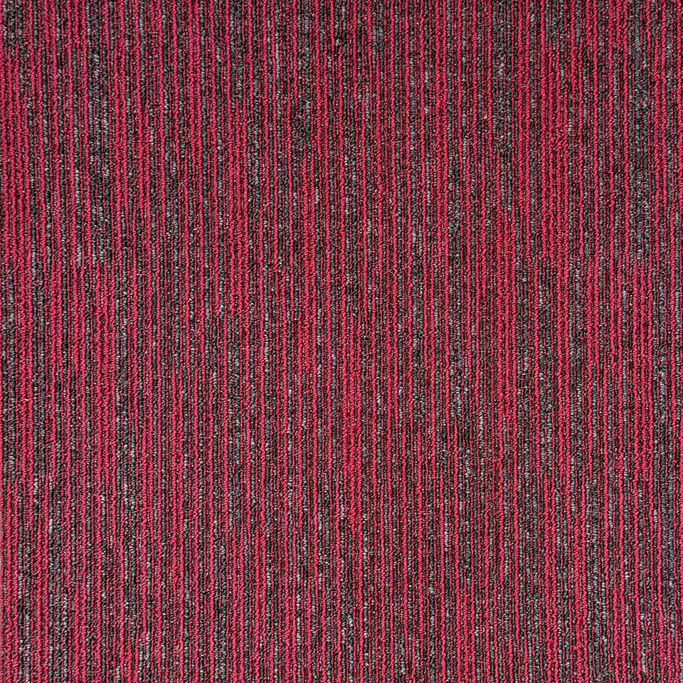 Zetex Titanium Linear - Cherry – Zetex Carpet Tiles